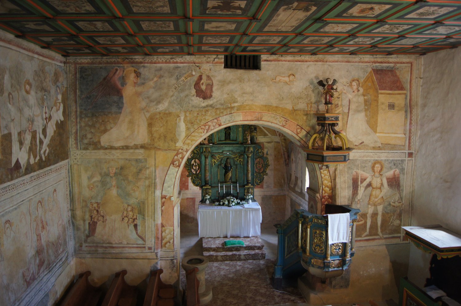 Gothic church in Kraskovo
